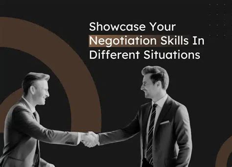 Exploration Of Negotiation And Persuasion Skills With Examples