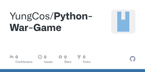 Github Yungcospython War Game