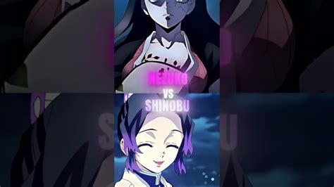 Nezuko Vs Shinobu Youtube