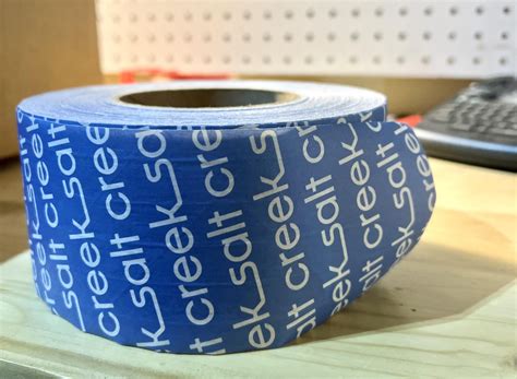 Salt Creek Packaging Tape Design Trevor Kinkade Design