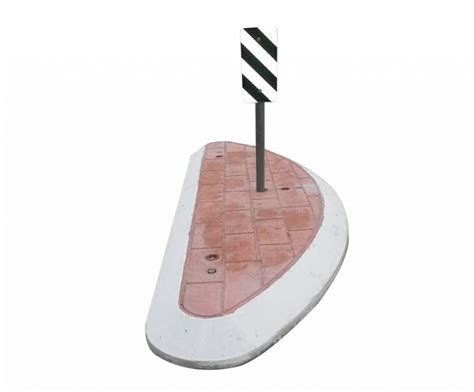 Concrete Traffic Islands