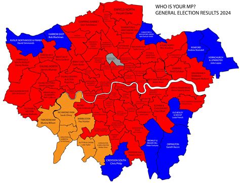 General Election 2024 London Mps Mapped Londonist