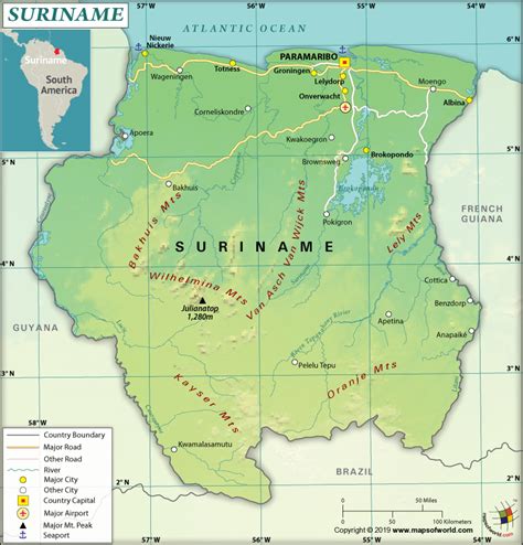 Suriname Geographic Features Waarom Trekt Suriname Eigenlijk Zo Weinig