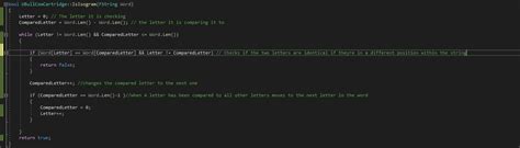 My Isogram Code Show Gamedevtv