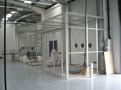 Security Cages Systemsc Wrg Steel Partitioning