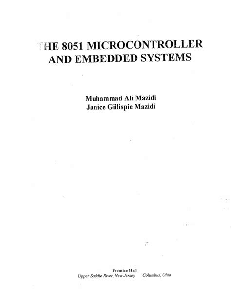 Pdf Mc 8051 Mazidi Dokumen Tips