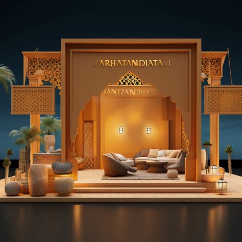 Arabic Theme Booth Concept Ai Behance