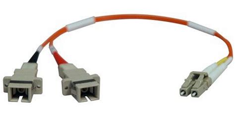 Duplex Multimode 50125 Fiber Adapter Lc Sc Mf 03m 1 Ft