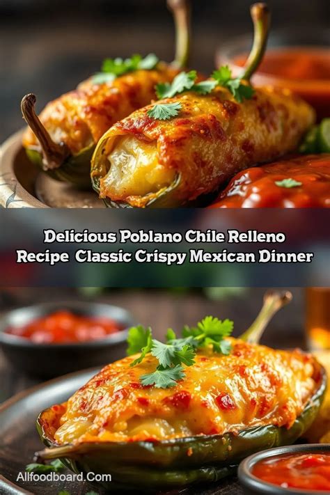Classic Chile Relleno Recipe Crispy Cheese Stuffed Poblano…