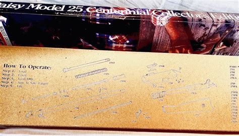 Daisy Model 25 Centennial Editionsold Cowboy Papaws