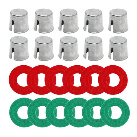 Besulen 10pcs Car Battery Post Terminal Shims Auto Lead Terminal Shim