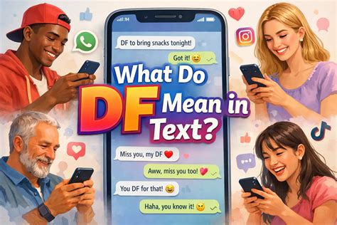 What Do Df Mean In Text Full Meaning Guide