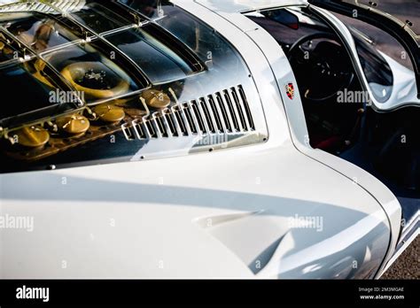 Porsche 917 Chassis 001 Exterior Detail Shot Of Engine Cover Showing