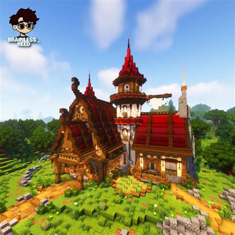 Fantasy Medieval House R Minecraftbuilds