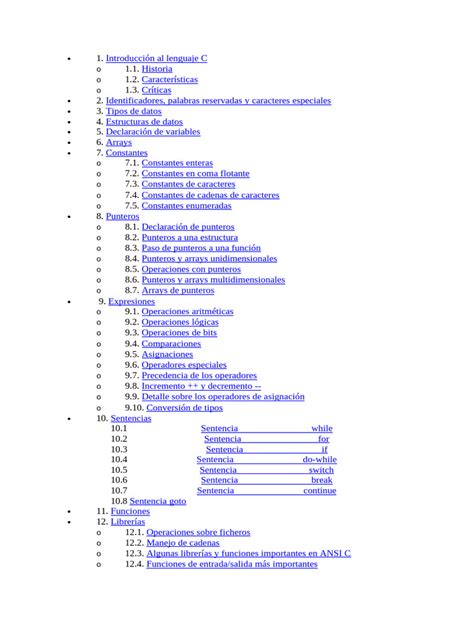 Lenguaje C Pdf Puntero Programación De Computadora Lenguaje De Programación