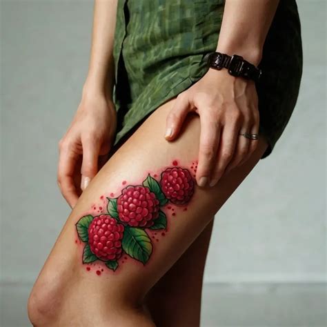 Raspberry Tattoos Meaning Symbolism 160 Designs Hbtat2