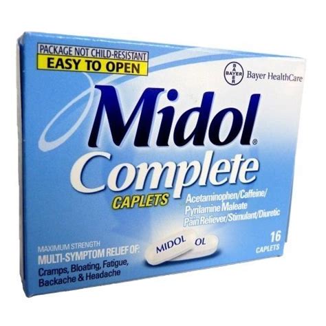 Midol Complete Caplets 16 Count Pack Of 2 Packaging May Vary In Pakistan Starshop Pk
