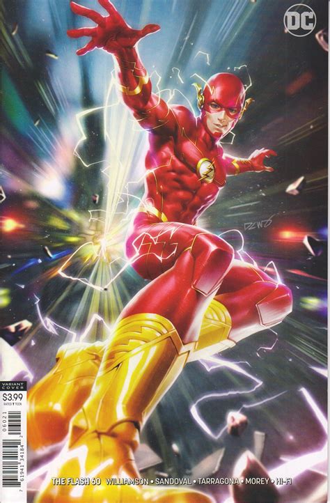 Flash 60 Derrick Chew Variant Comic Book ~ Dc Comics Flash Dc