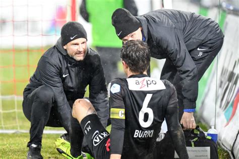 Sandro Burki Erlitt Einen Doppelten Bänderriss Fc Aarau