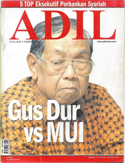 Adil 24 Januari 20 Februari 2008 Gusdurnet