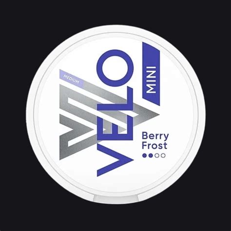 Купить снюс Velo Mini Berry Frost Испания Shiza Shop