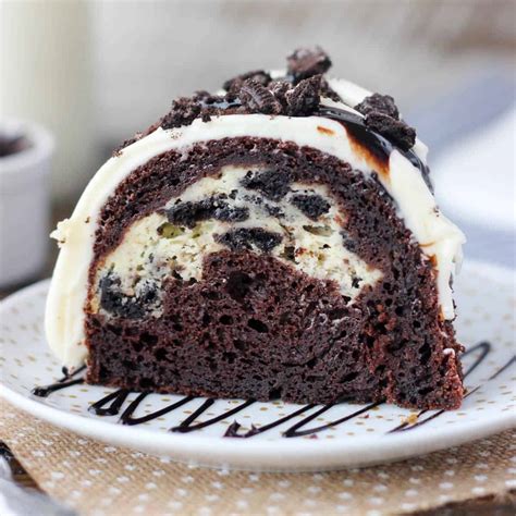 Oreo Chocolate Cheesecake Cake Recipe Chocolate Bundt Cake Recipe