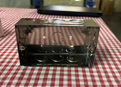 Stainless Steel Ss 4 Module Box Modular Electrical Box Silver