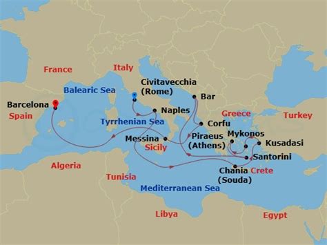 14 Night Mediterranean With Greece Turkey And Adriatic Sun Princess