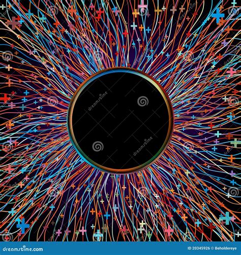 Abstract Multicolor Laser Beams Eps 8 Stock Vector Illustration Of