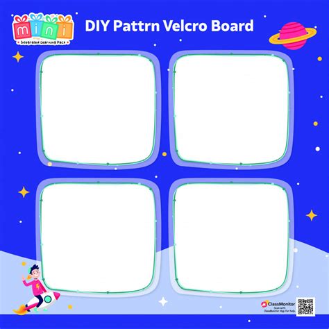 Numeracy Skills Activity Diy Pattern Velcro Board Classmonitor