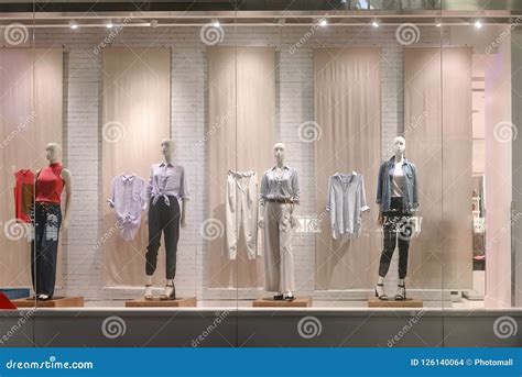Clothing Store Window Displays