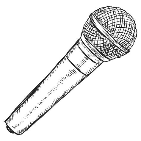 Microphone Drawing At Getdrawings Free Download