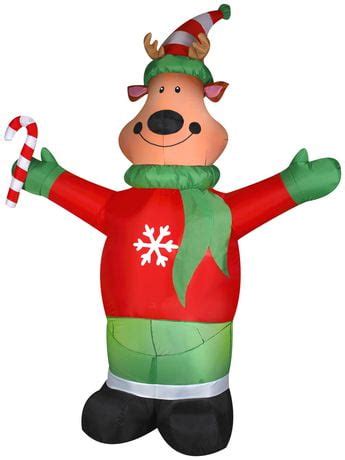 Airblown 7ft Inflatable Reindeer Walmart Canada