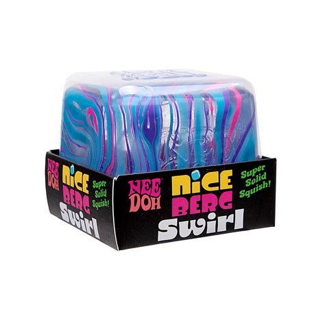 Schylling Needoh Swirl Nice Berg Large Sensory Fidget Bellaboo