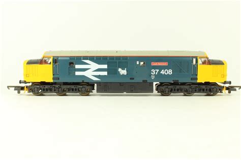 Lima L204882 Class 37 37408 Loch Rannoch In Br Large Logo Blue