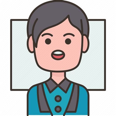 Lecturer Class Instructor Lesson Seminar Icon Download On Iconfinder