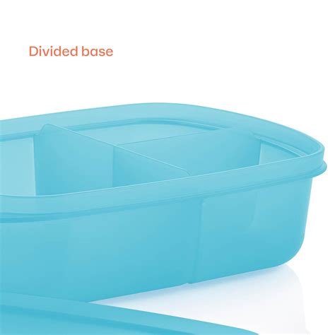 Crystalwave® Rectangular Divided Dish Tupperware Brand