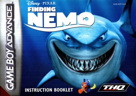 Manual Finding Nemo Gba Super Retro Manuals