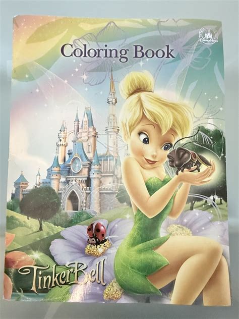 Coloring Disney Tinkerbell Pixie Dust Magic Coloring Book Deluxe
