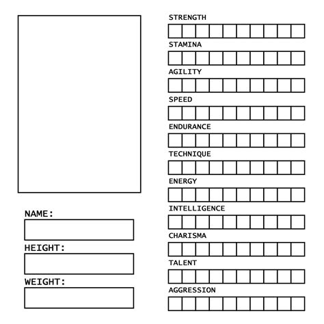 Character Fight Stat Meme Blank Template By Anty Art On Deviantart