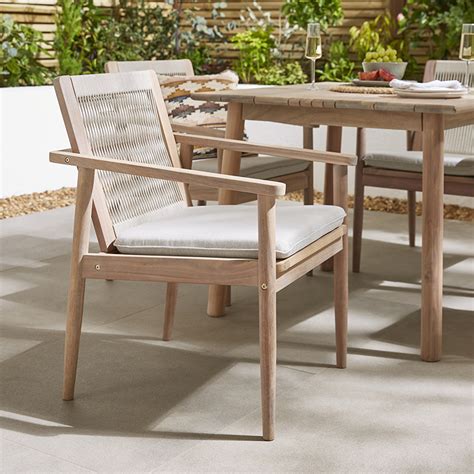 Amalfi Outdoor Dining Set Garden Table And 4 Chairs Mfi