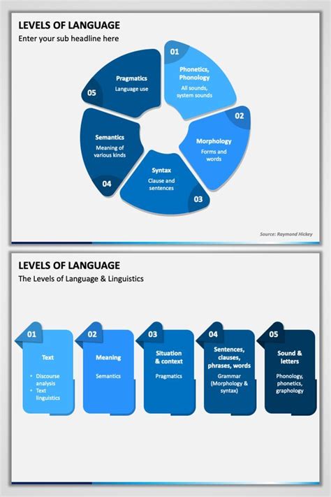 Understanding Language Levels