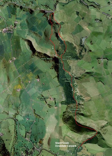 100 Mile Adventure 2012 Walk 8 Dovedale Circular Via Milldale