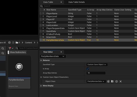 Custom Save Objects Protowlf
