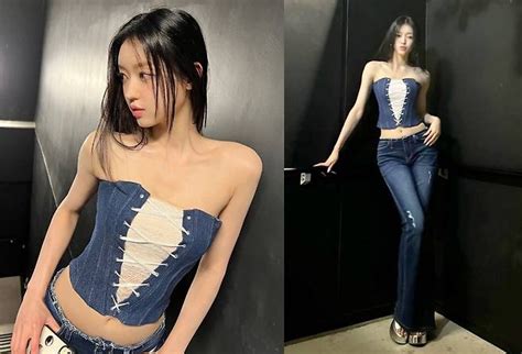 춤 잘추는 집안” 오빠는 유명한 댄서라는 미모의 여가수159cm 믿기지않는 비율 데님룩