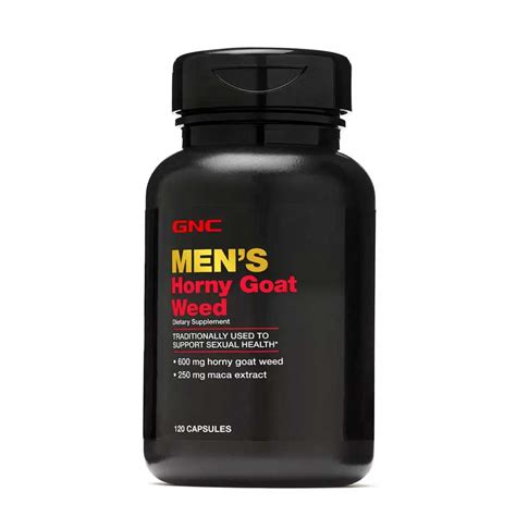 Gnc Mens Horny Goat Weed 120 Capsules