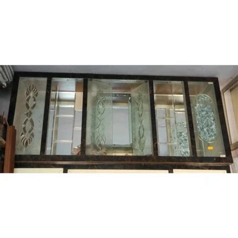 Glass Showcase Rectangular Glass Showcase Manufacturer From Noida