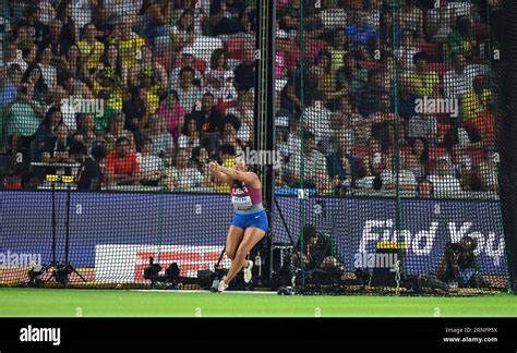 Janee Kassanavoid Of The Usa Competing In The Womens Hammer Final On