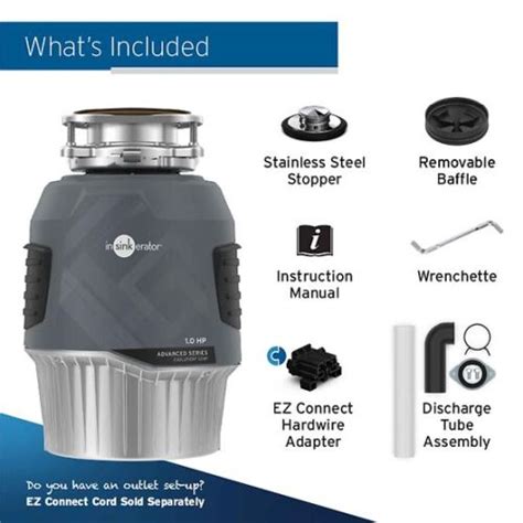 Insinkerator Evolution 1hp Evolution 10hp Garbage Disposal