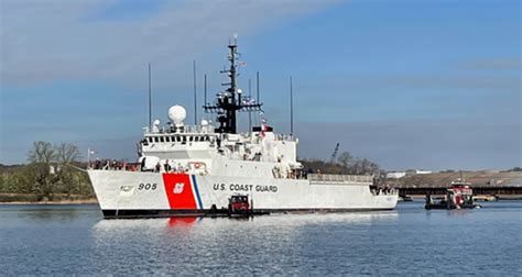 Coast Guard Begins Production Phase Of Medium Endurance Cutter Service